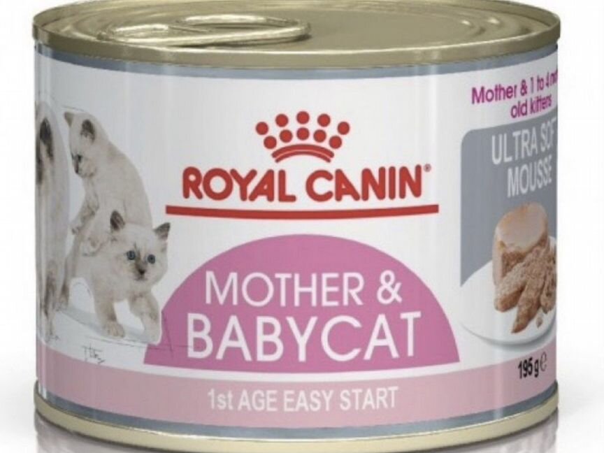 Royal Canin mother&babycat мусс паштет для котят