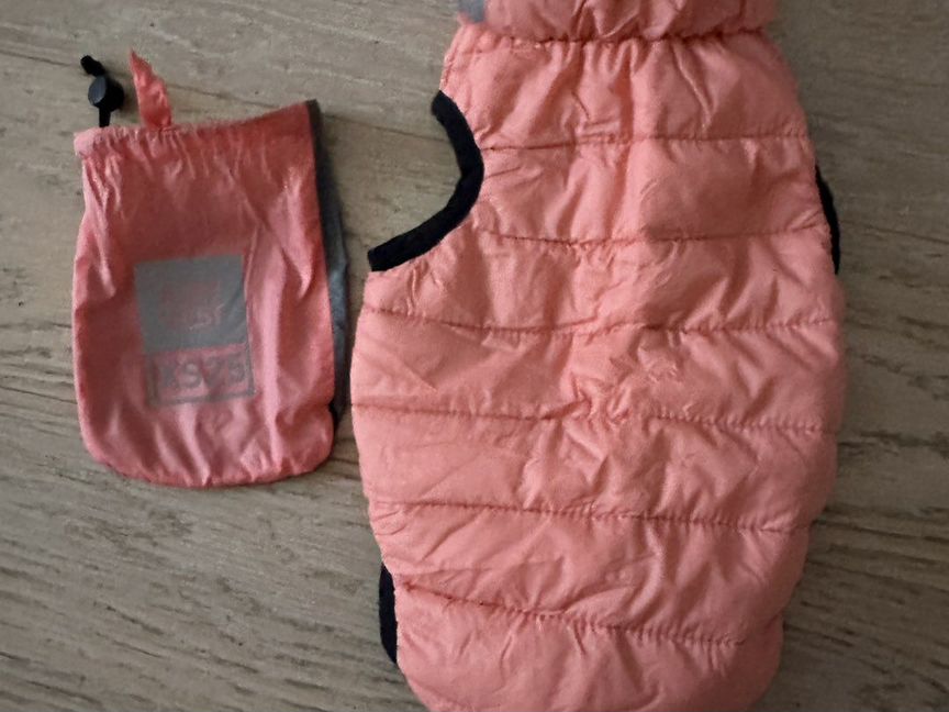 Airy vest XS25 персиковая + серая