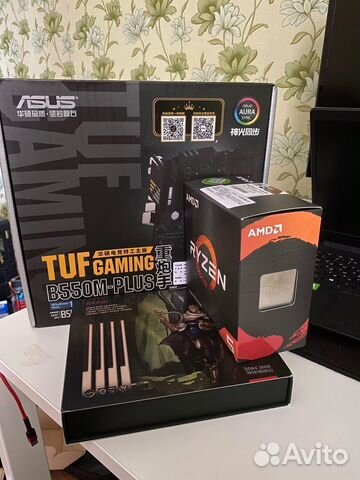 Игровой комплект Ryzen 5 5600x b550 озу купить в Омске | Электроника ...