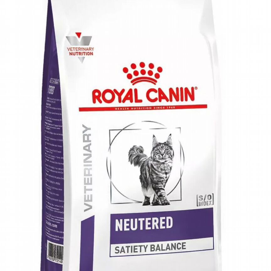 Корм для кошек 6 кг royal canin neutered