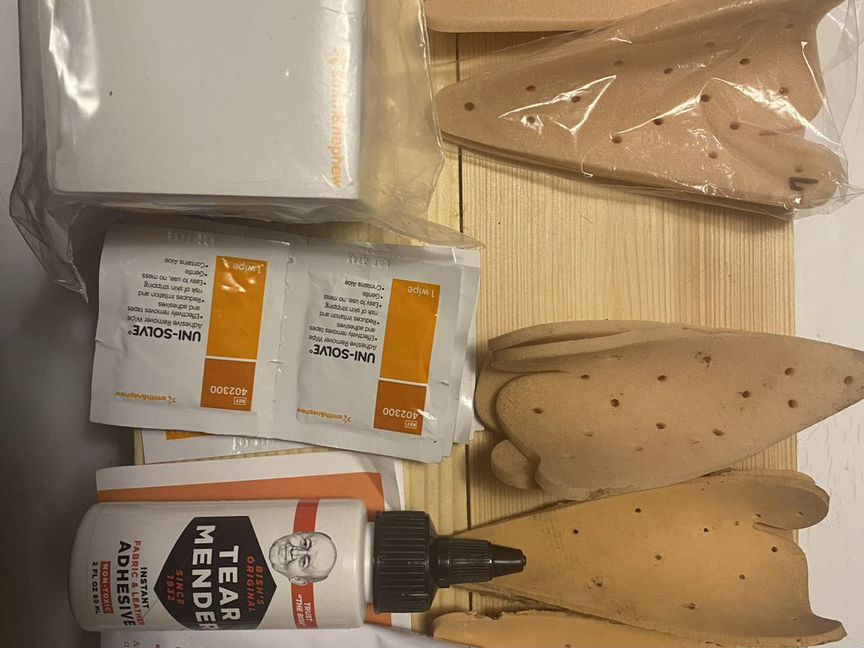 Вкладки и клей для постановки ушей у собак