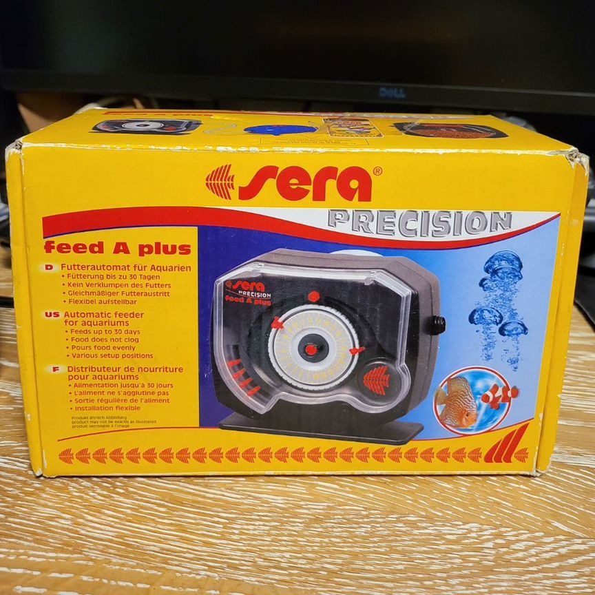Две автокормушки для аквариума sera precision и