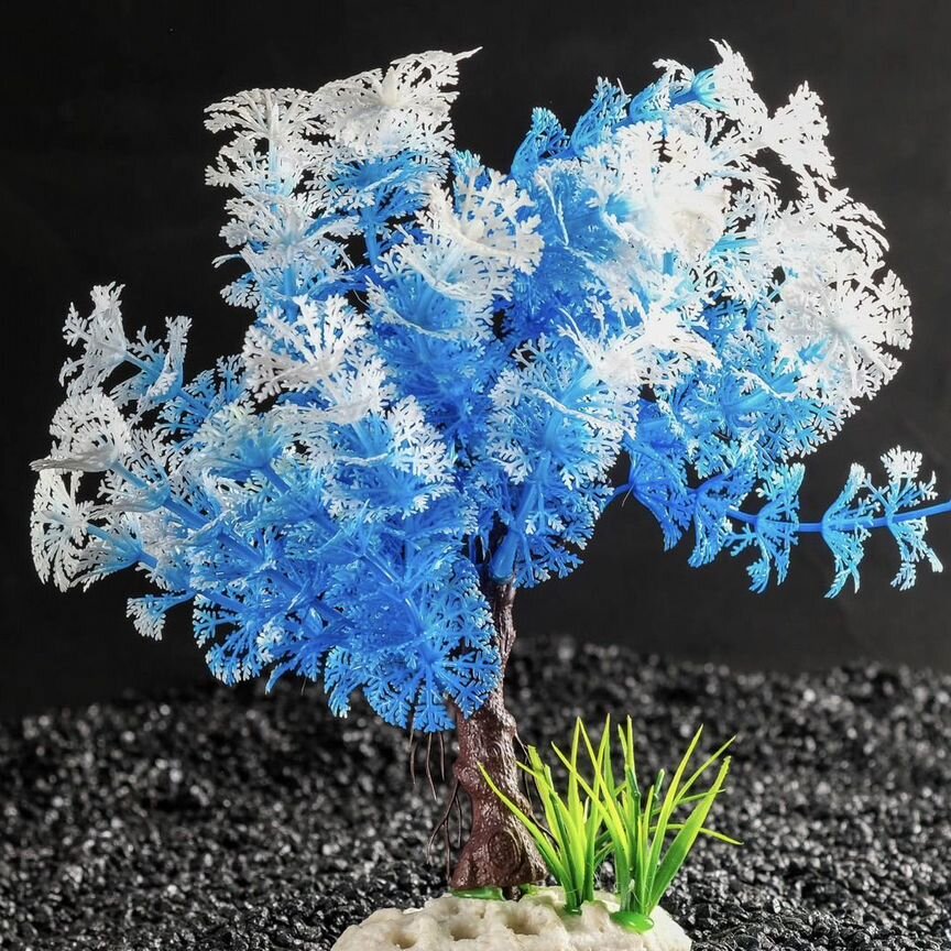 Растение искусственное аквариумное