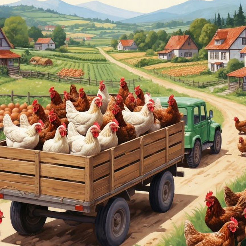 Куры молодки несушки доминант