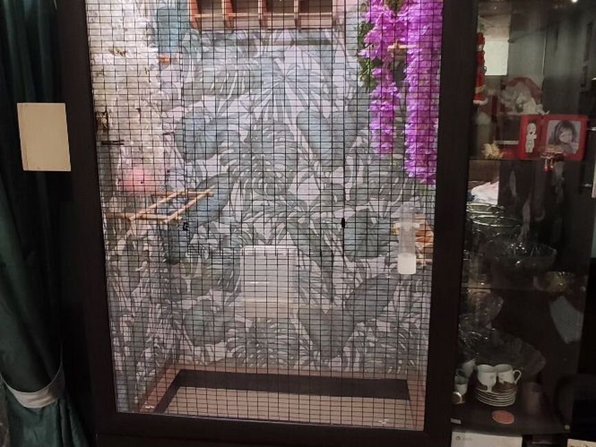 Большой вольер для птиц