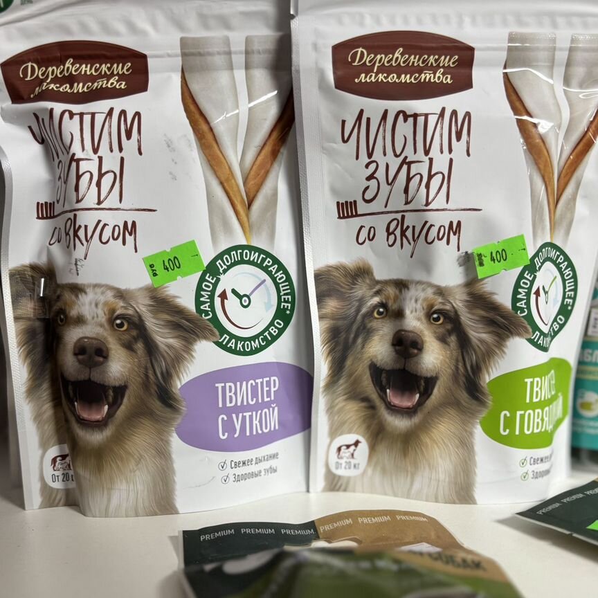 Лакомства для собак