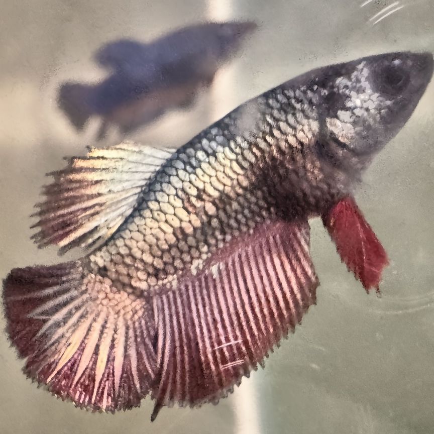 Рыбка петушок