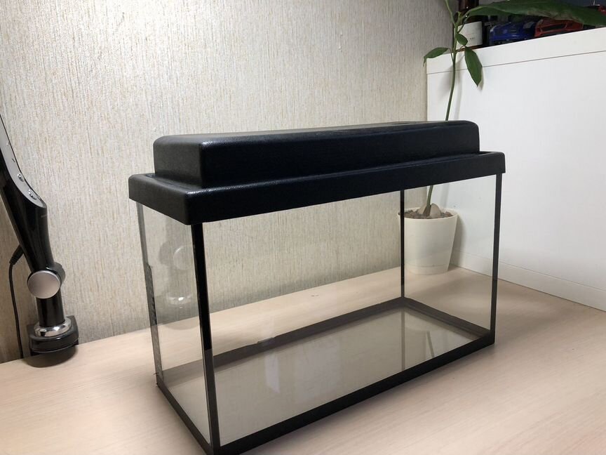 Аквариум 15л + грунт