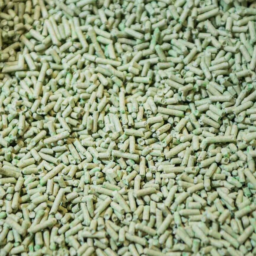 Тофу наполнитель зеленый чай 20кг