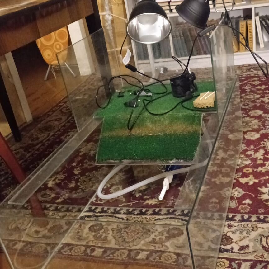 Террариум для красноухой черепахи 165 л