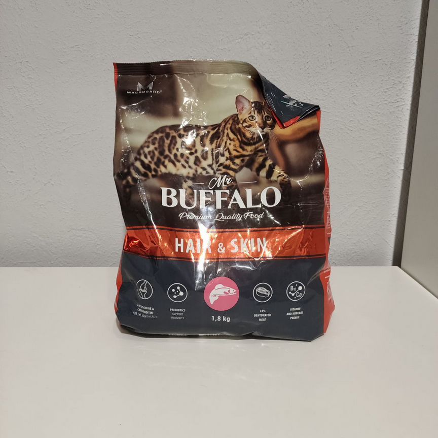 Сухой корм для кошек Mr buffalo