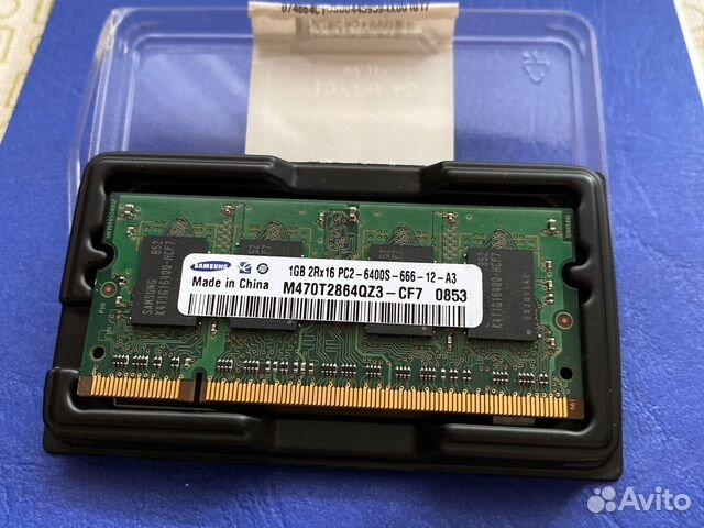 Оперативная память Ddr2 1gb Sodimm Samsung купить в Москве