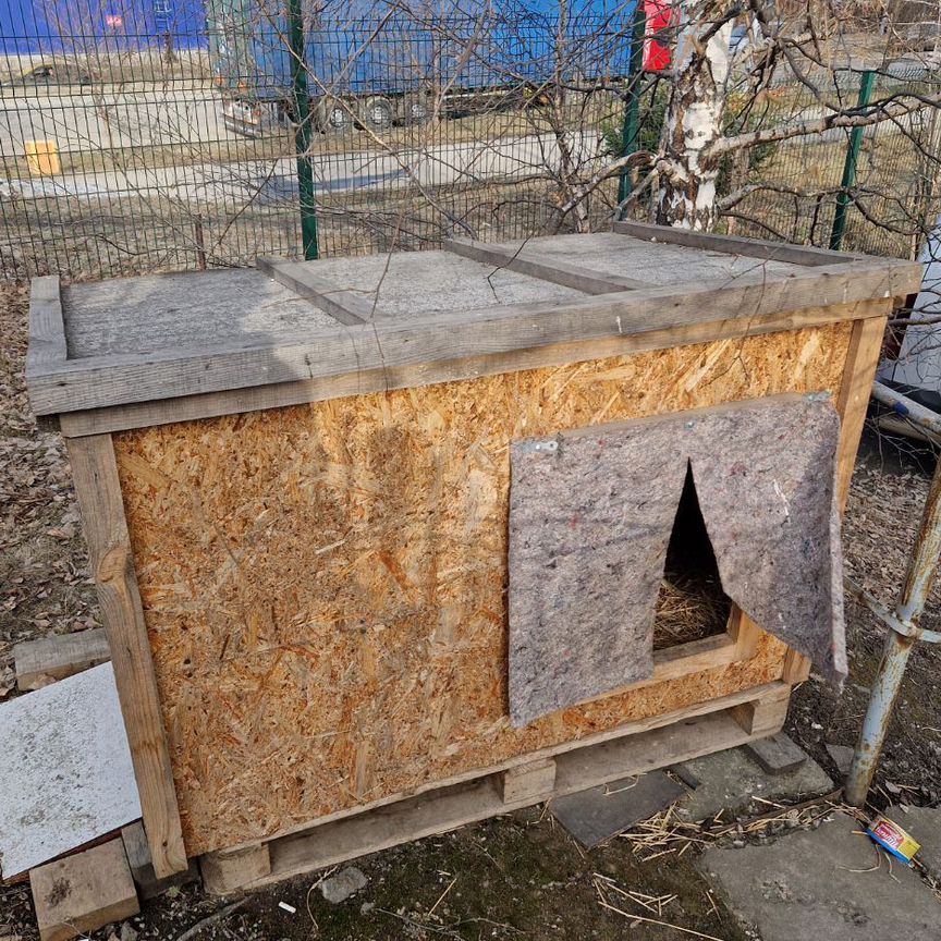 Будка для собаки малой/средней породы