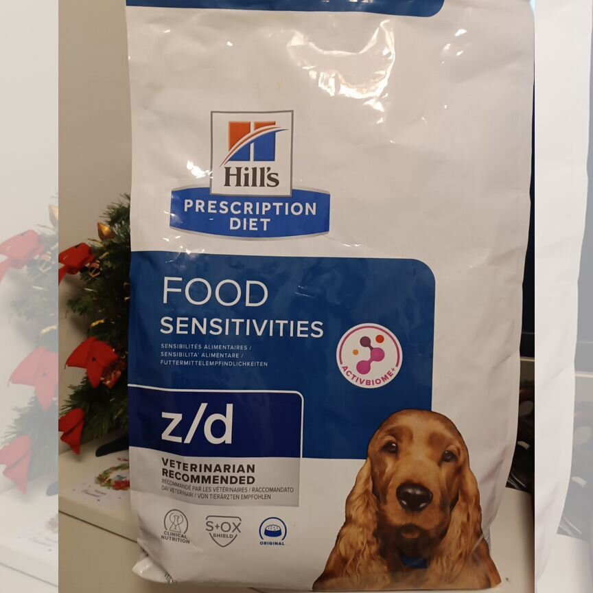 Сухой корм 3кг Hill's Prescription Diet z/d для вз