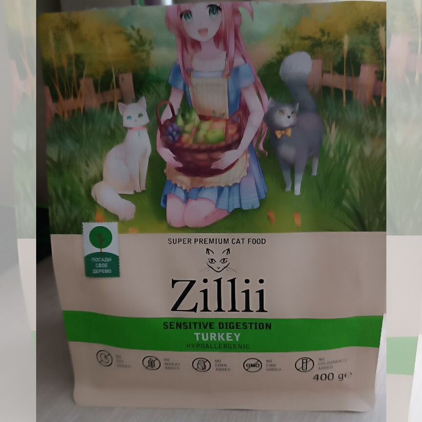 Корм для кошек Zillii 400g