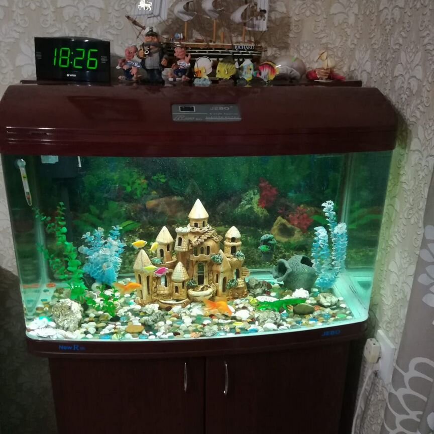 Аквариум с тумбой jebo