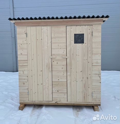 Дачный туалет с хозблоком купить в Янине-1 | Товары для дома и дачи | Авито