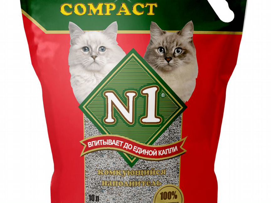N1 комкующийся наполнитель "Compact"