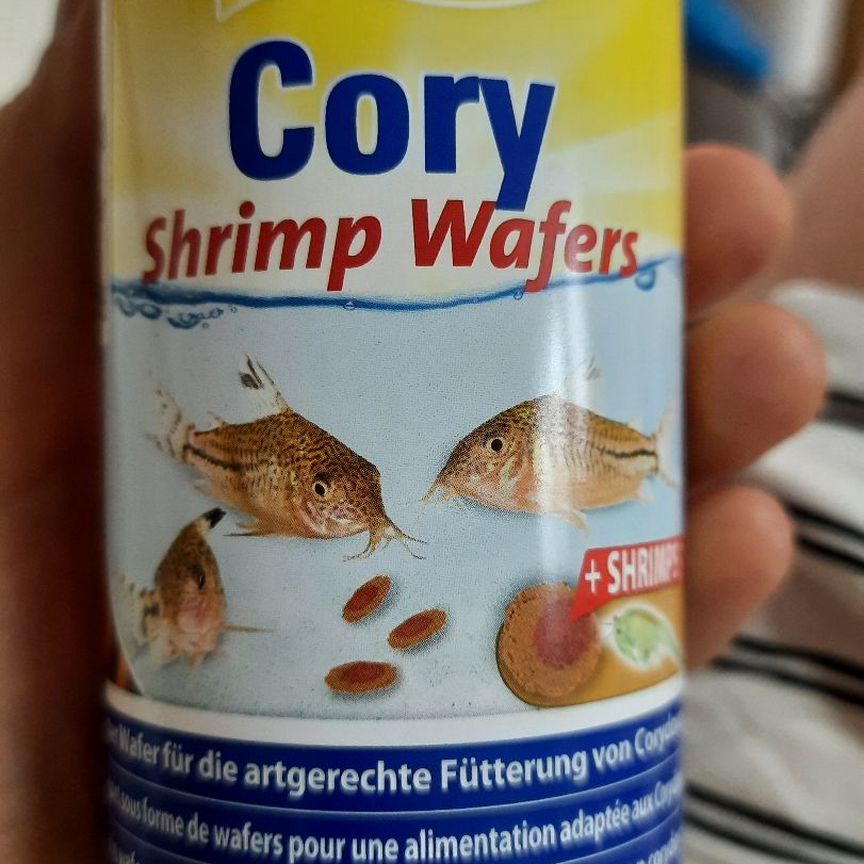 Корм Cory shrimp wafers tetra