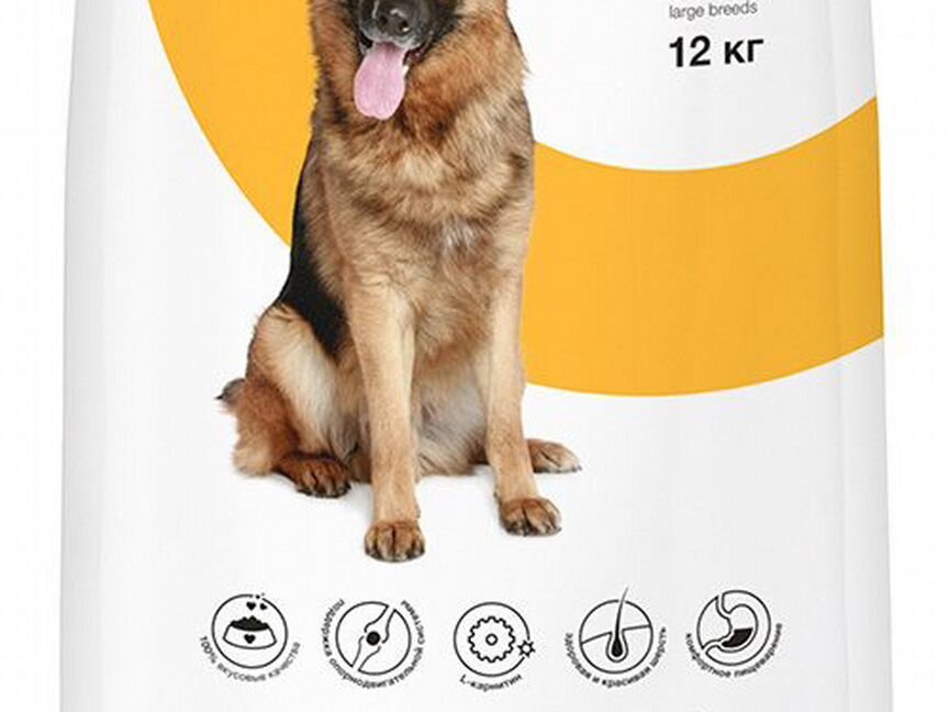 Organix сухой корм для собак крупных пород, с кур