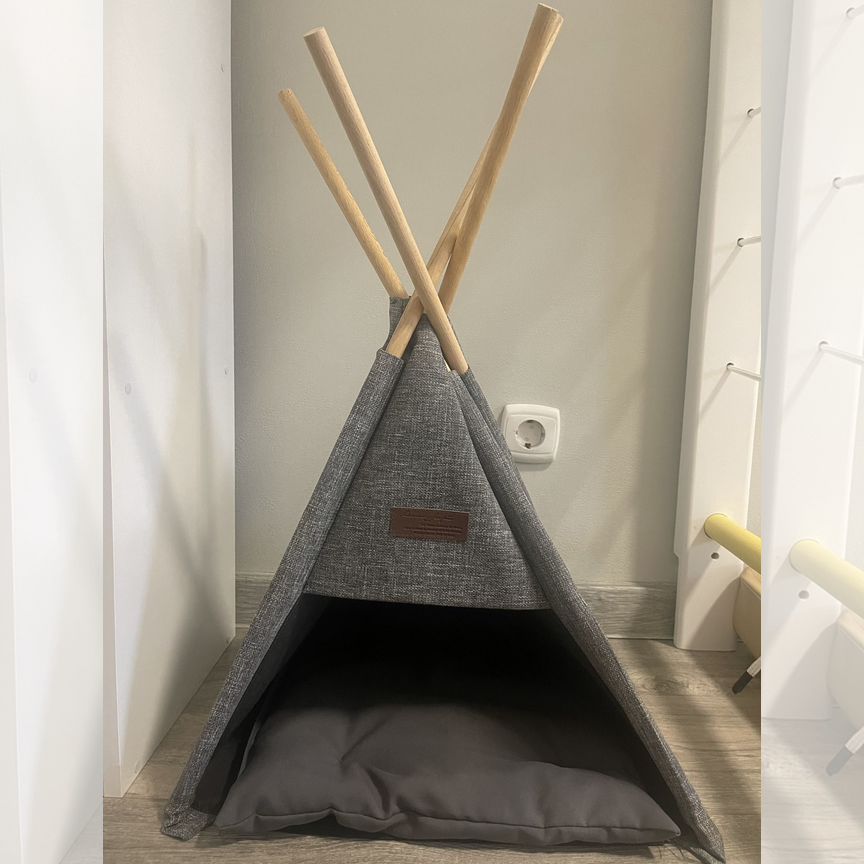 Домик вигвам для кошек