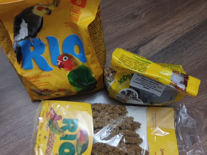 Корм для попугаев