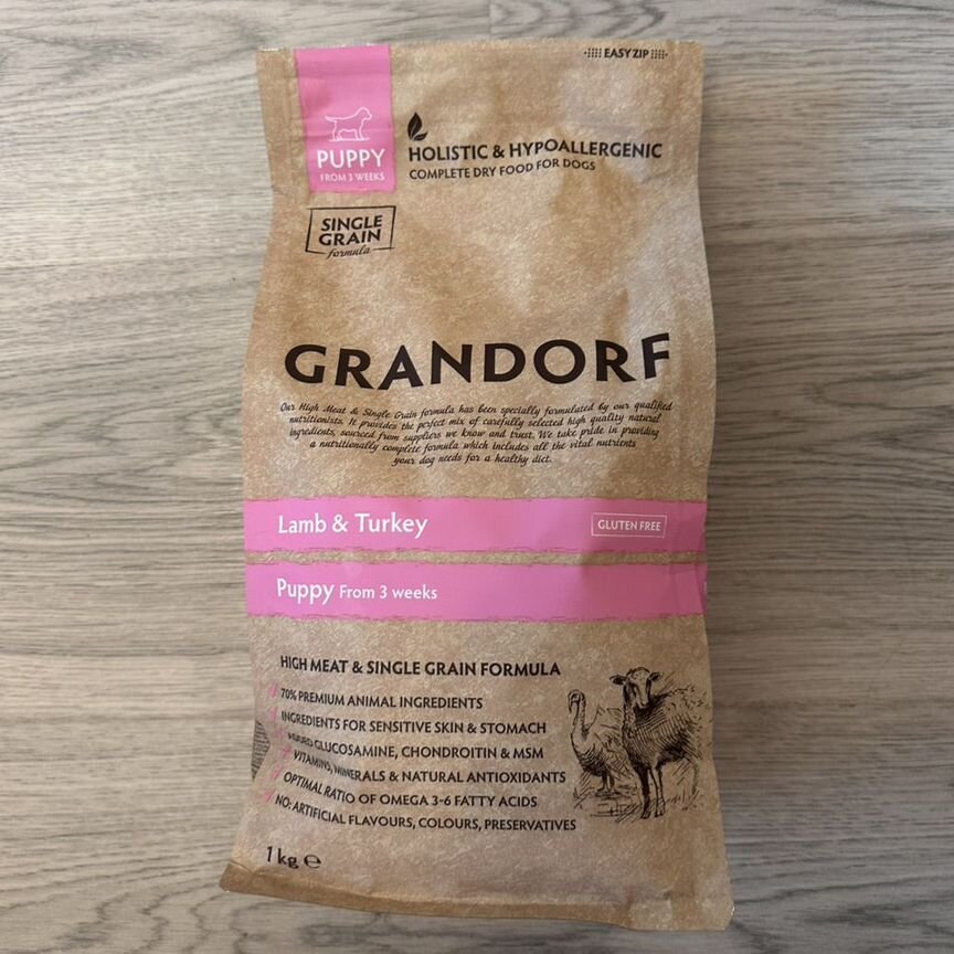 Корм для собак grandorf