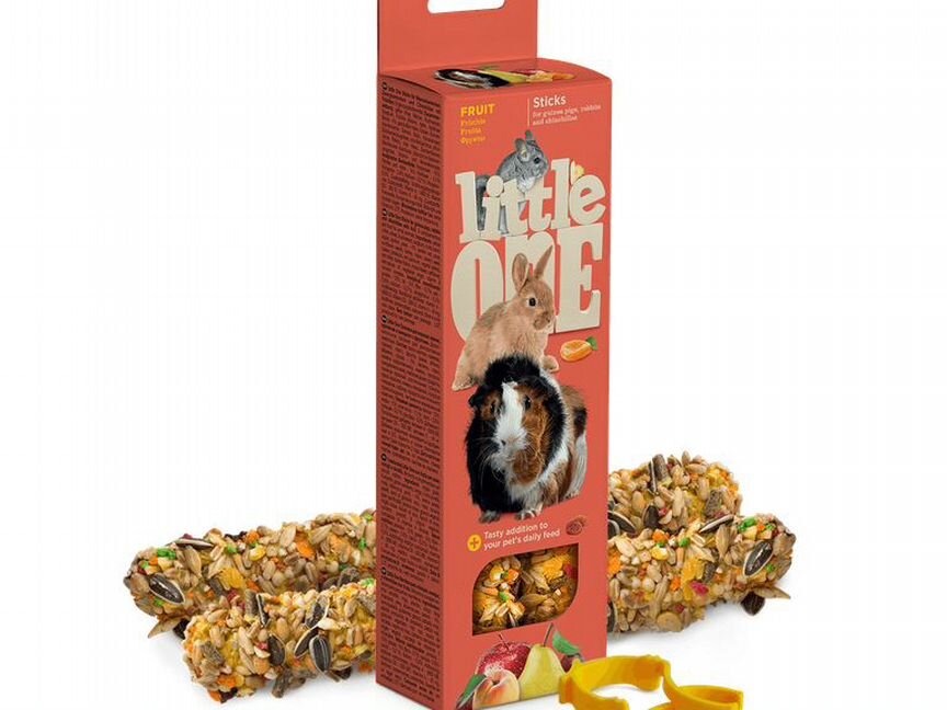 Палочки Little One для свин, крол., шинш. с Фрукта