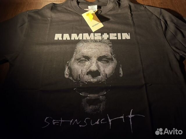 Футболка vetements rammstein купить в Москве с доставкой | Личные вещи ...