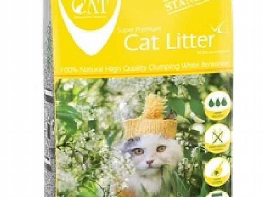 Van Cat наполнитель комкующийся, 15 кг