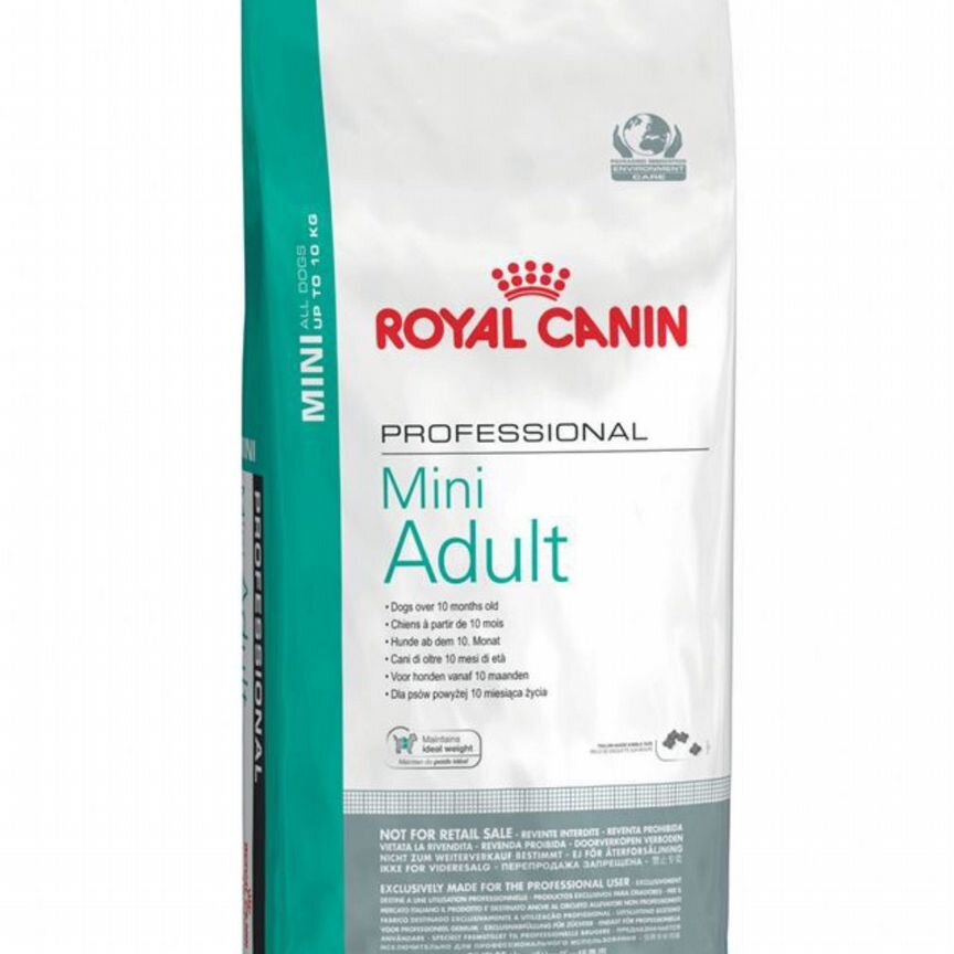 Корм для собак royal canin mini adult