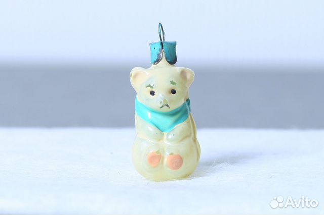 Елочная игрушка СССР "Мишка парашютист" купить в Санкт-Петербурге ...