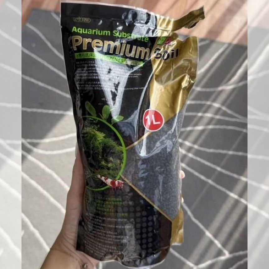 Premium soil питатальный грунт для аквариума