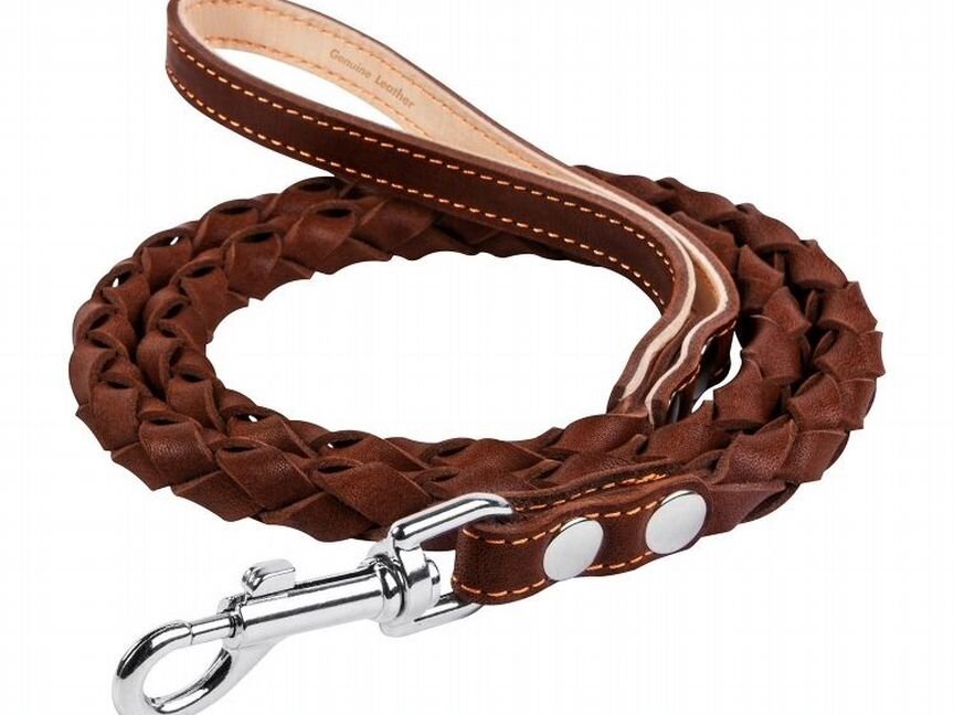 Поводок collar круглое плетение со вставкой внутри