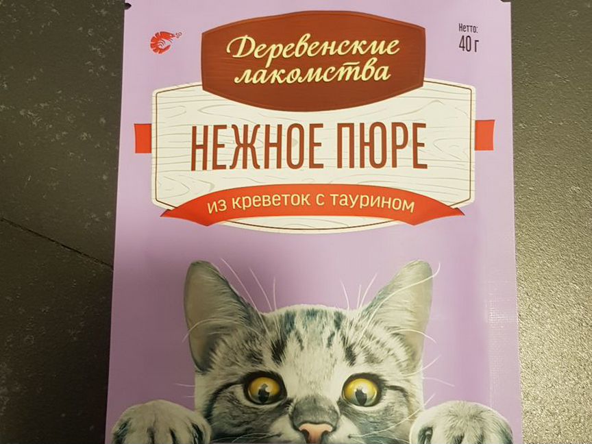 Деревенские лакомства для кошек 10 упаковок