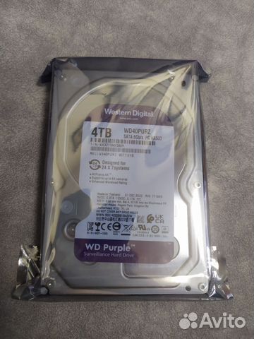 Жесткий диск Western DIgital WD40purz 4тб купить в Санкт-Петербурге ...