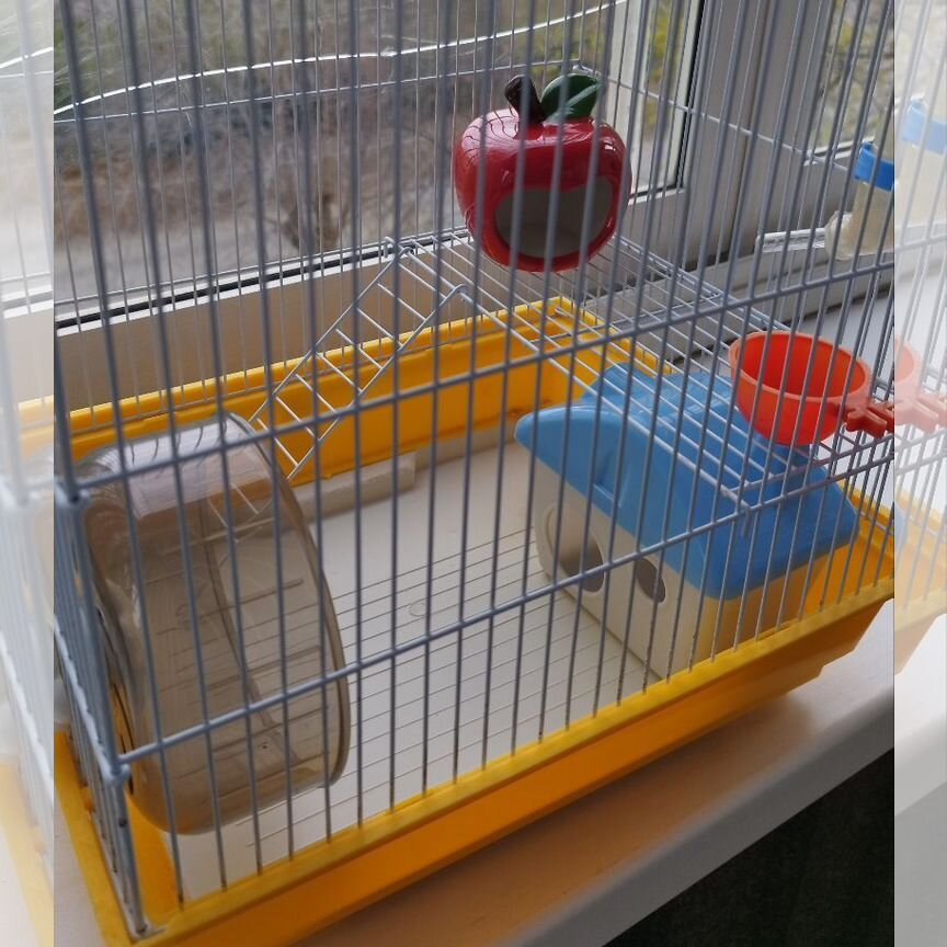 Клетка для хомяка "Заезжай и живи"