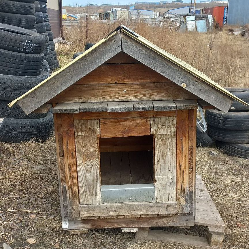 Будка для собаки деревянная