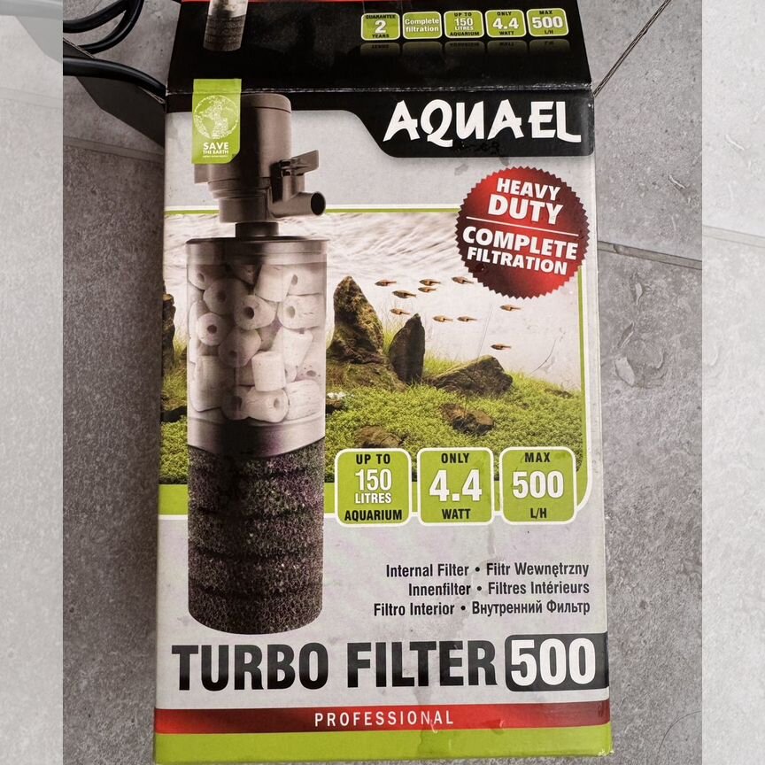 Фильтр для аквариума aquael turbo filter 500