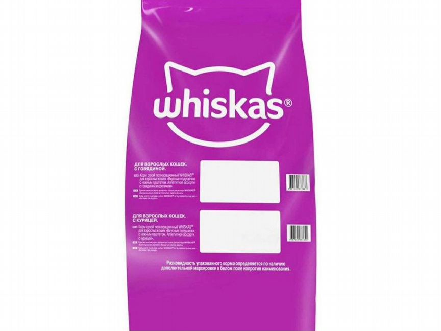 Корм для кошек whiskas