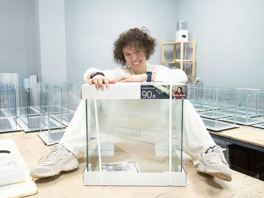 Аквариумы 30, 60, 180, 300 л. Оптивайт и зеленый