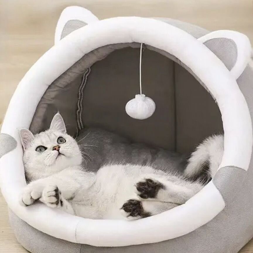 Лежанка для кошек новая