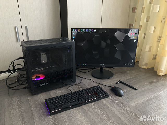 Игровой компьютер с монитором, клавиатурой, мышкой купить в ...