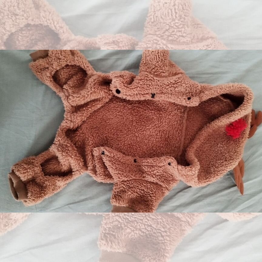 Костюм оленя для собаки