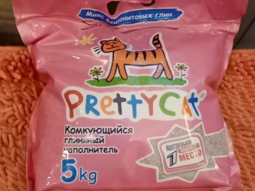 Комкующийся глиняный наполнитель 5кг