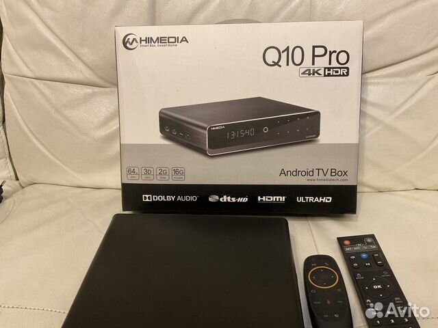 TV box HiMedia Q10 Pro с прошивкой сinеmаtоrr 4K купить в Москве | Электроника | Авито