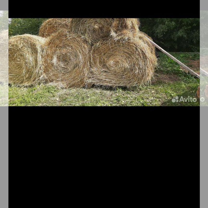 Сено солома