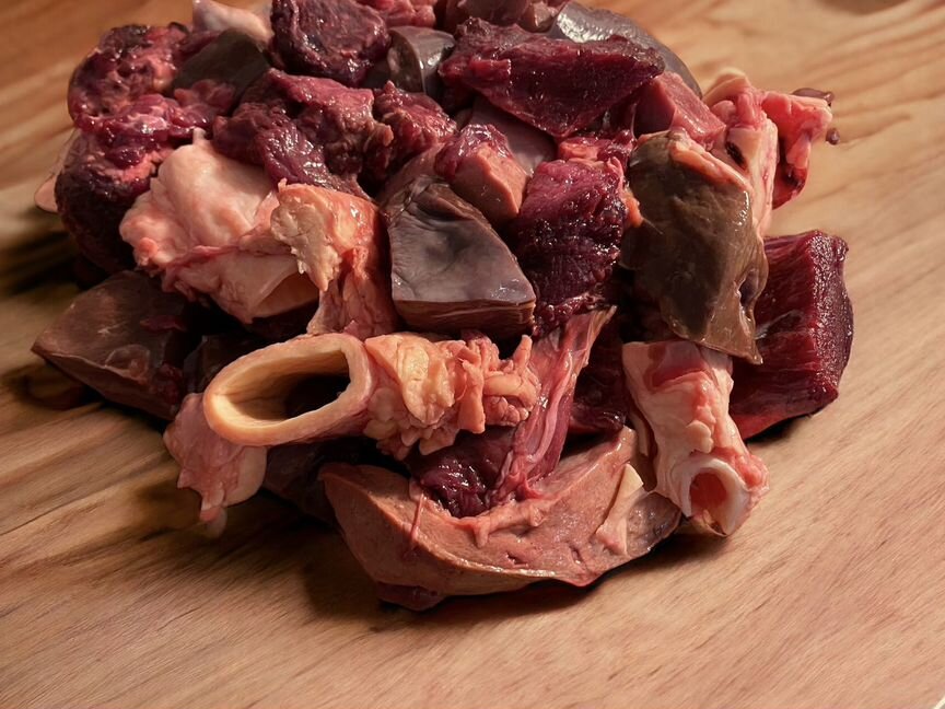 Мясо обрези для собак