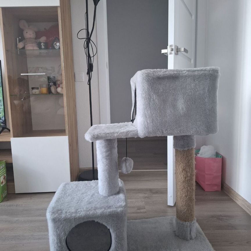 Когтеточка домик для кошки