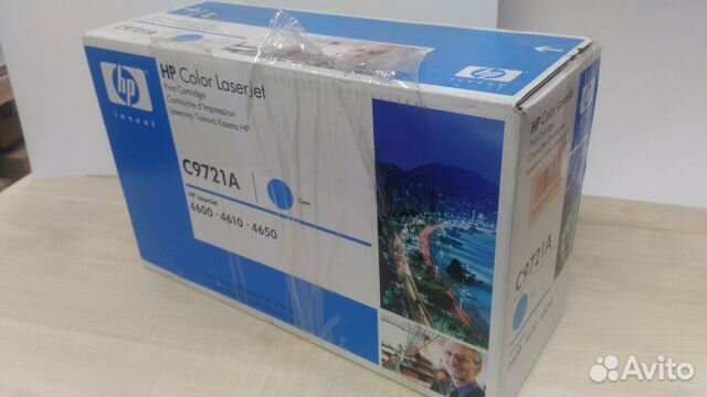 Картридж HP 641A Cyan (C9721A) купить в Новосибирске с доставкой ...